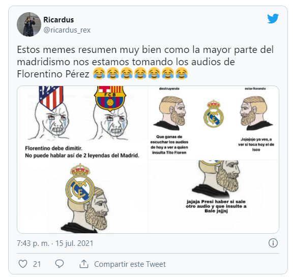 Todos los audios de Florentino Pérez al completo junto a los mejores ...